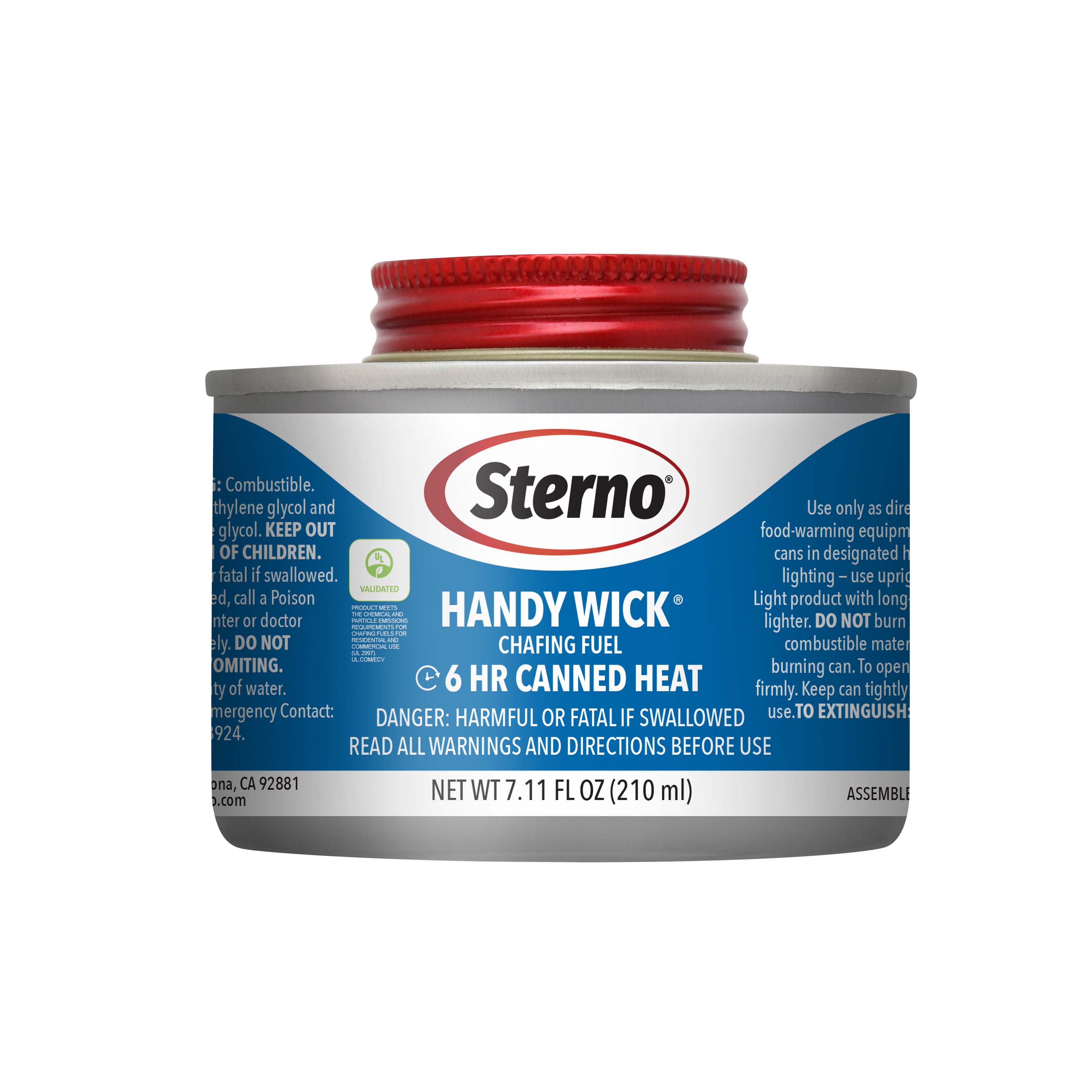 Hour Sterno Handy Wick Twist Cap Chafing Dish Fuel 7.1100 Fluid Ounce